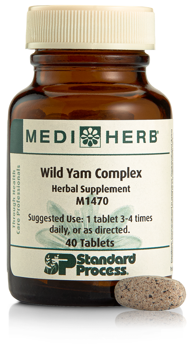 MediHerb Wild Yam Complex, 40 Tablets | Menopause Support Formula ...