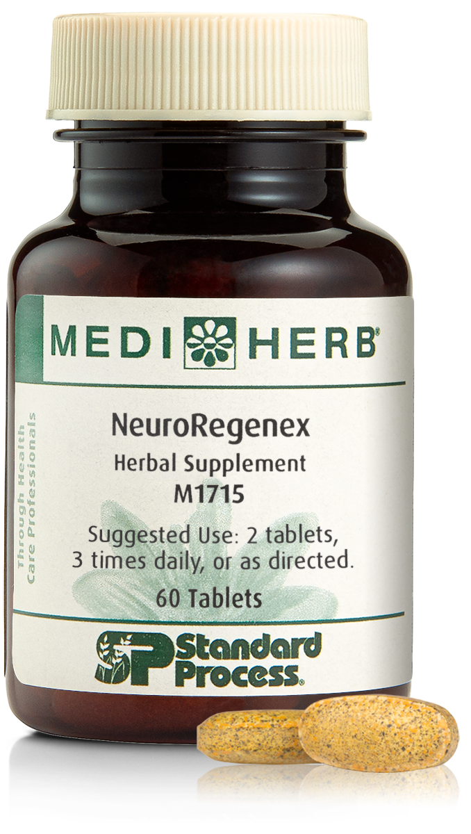 MediHerb NeuroRegenex, 60 Tablets | Herbal Brain Support – Natural ...